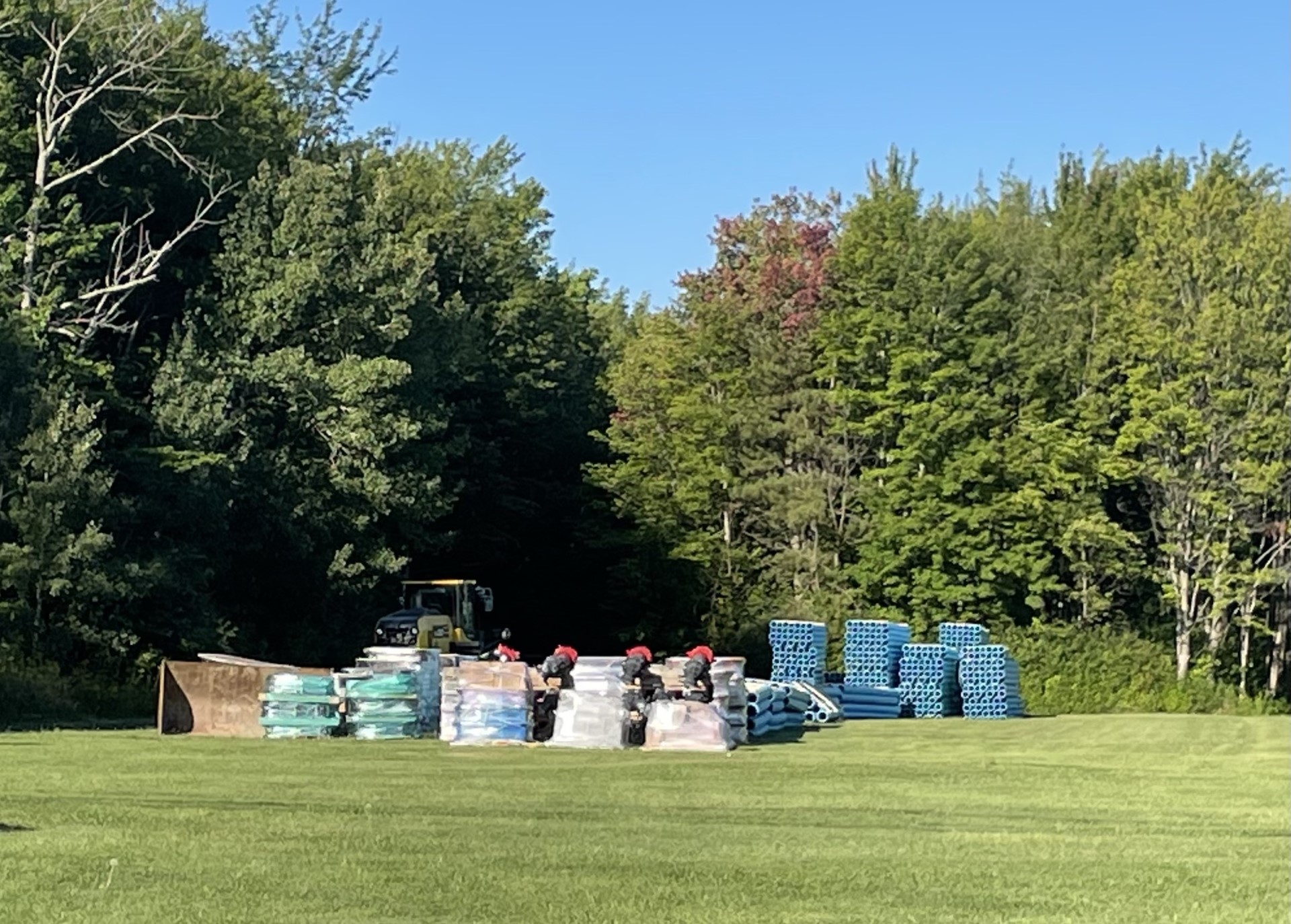 Staging begins for Portland water project | News, Sports, Jobs ...